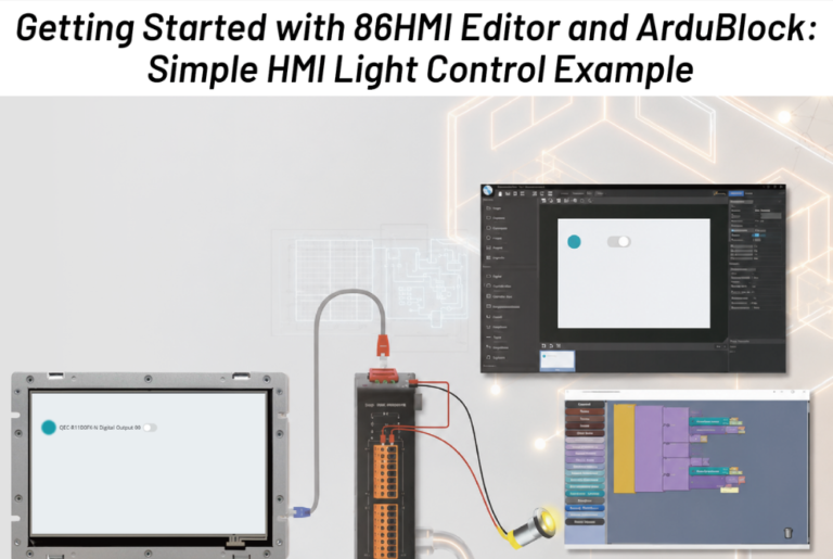 [Technical Tips] Getting Started with 86HMI Editor and ArduBlock ...